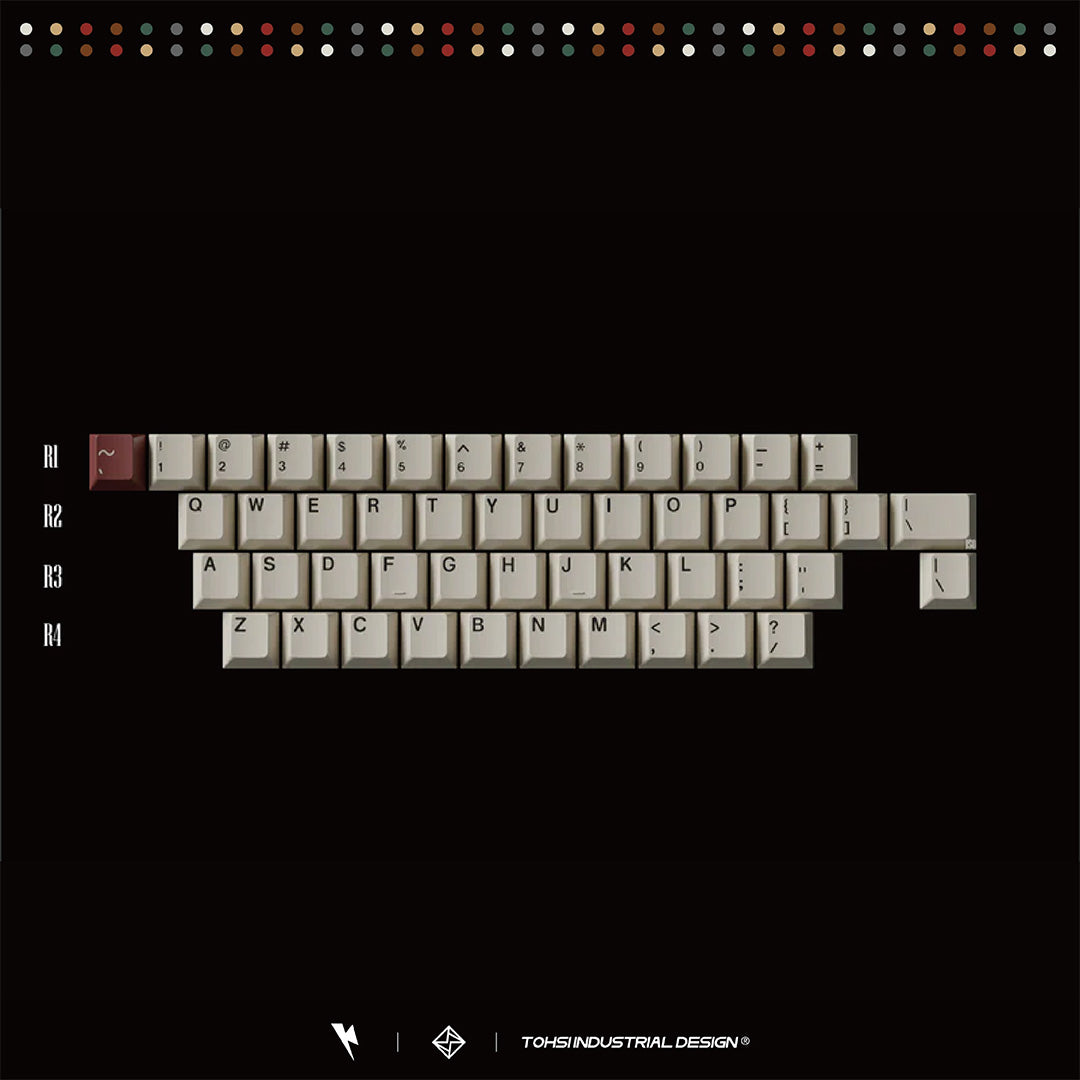 [GB end] Keykobo Retro Mixed Lights Keycap Set R2 – KeyBay Tech