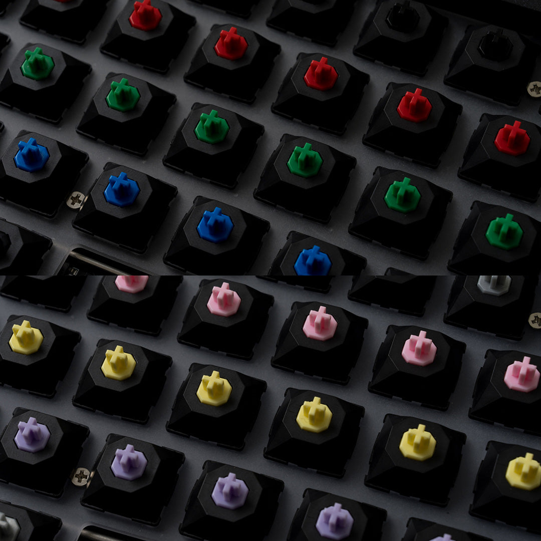 KEYBAY W1 Black Diamond Switch 8 Colors – KeyBay Tech