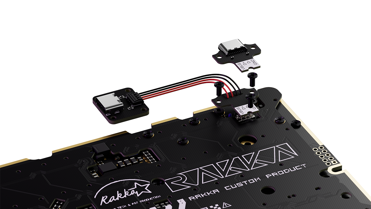 Rakka60 Atlas HE Keyboard PCB Module – Keybay Tech